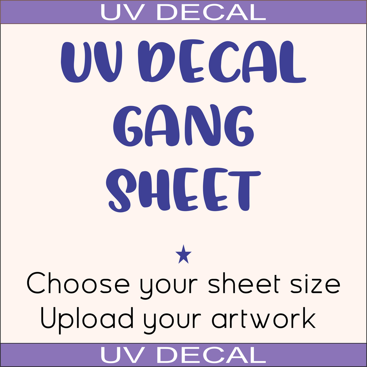 Custom UV DTF Transfer – Shake and Bake DTF Transfers