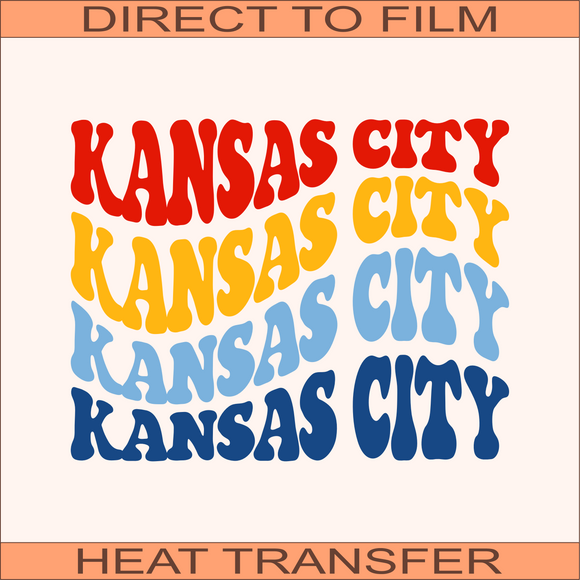 Kansas City Colors | Ready to Press Heat Transfer 10.25 x 8 – Shake and ...